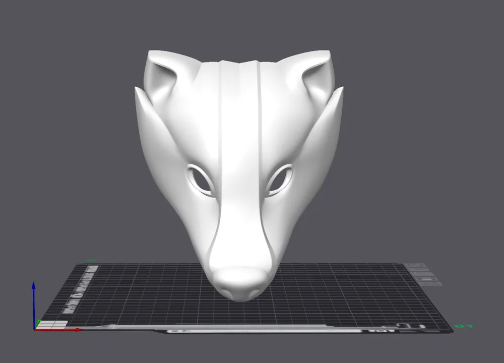 The Sprout mask (decorative) by Temtor - MakerWorld