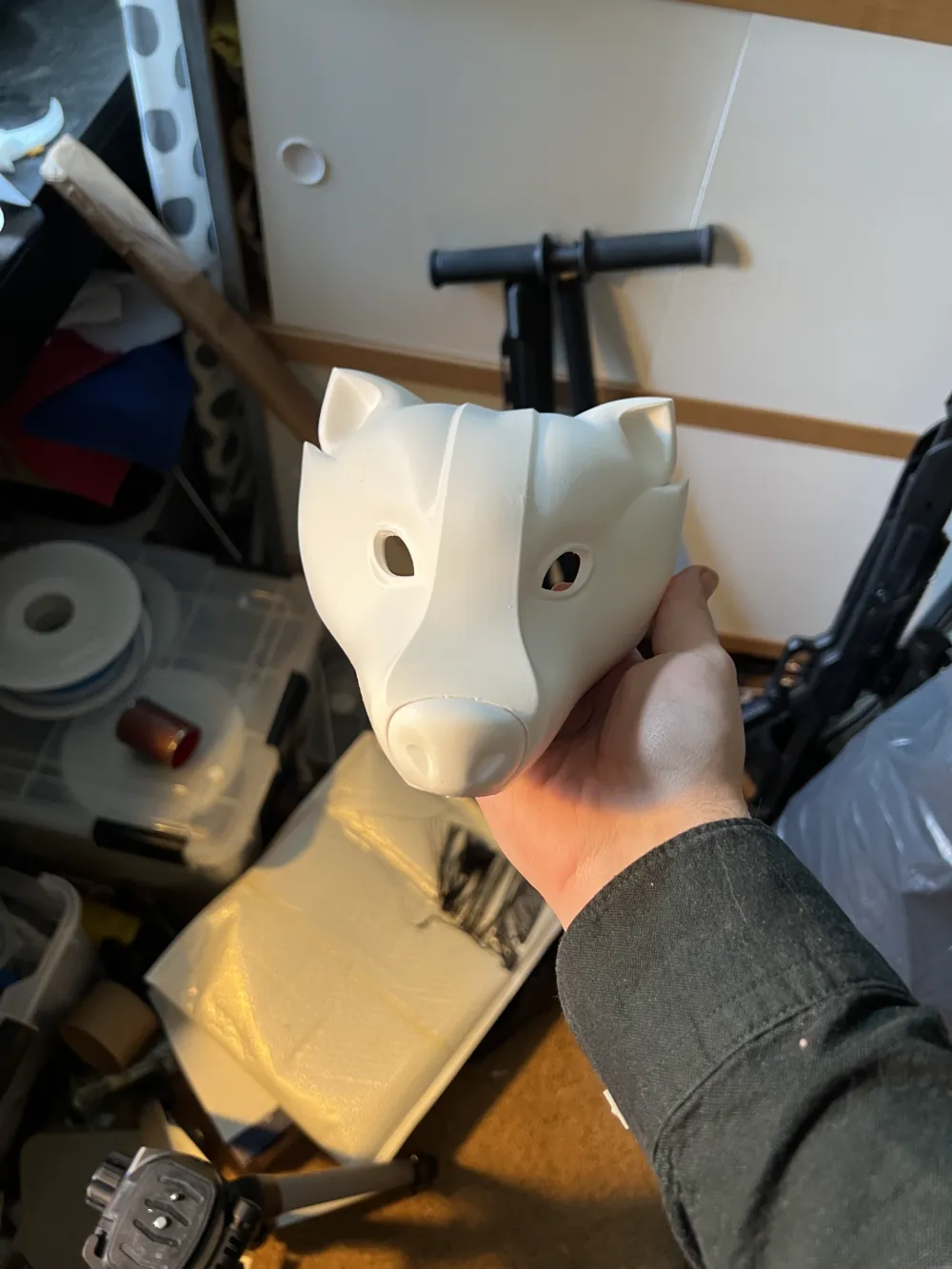 The Sprout mask (decorative) by Temtor - MakerWorld