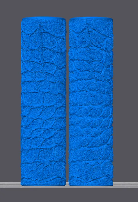 Texture Roller V127 | Alligator Skin - Free 3D Print Model - MakerWorld
