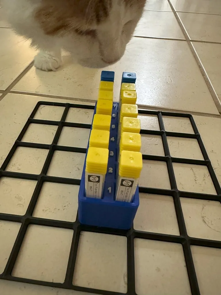 gridfinity 1x3 .5 inch mill bit container holder by AbombDesigns ...