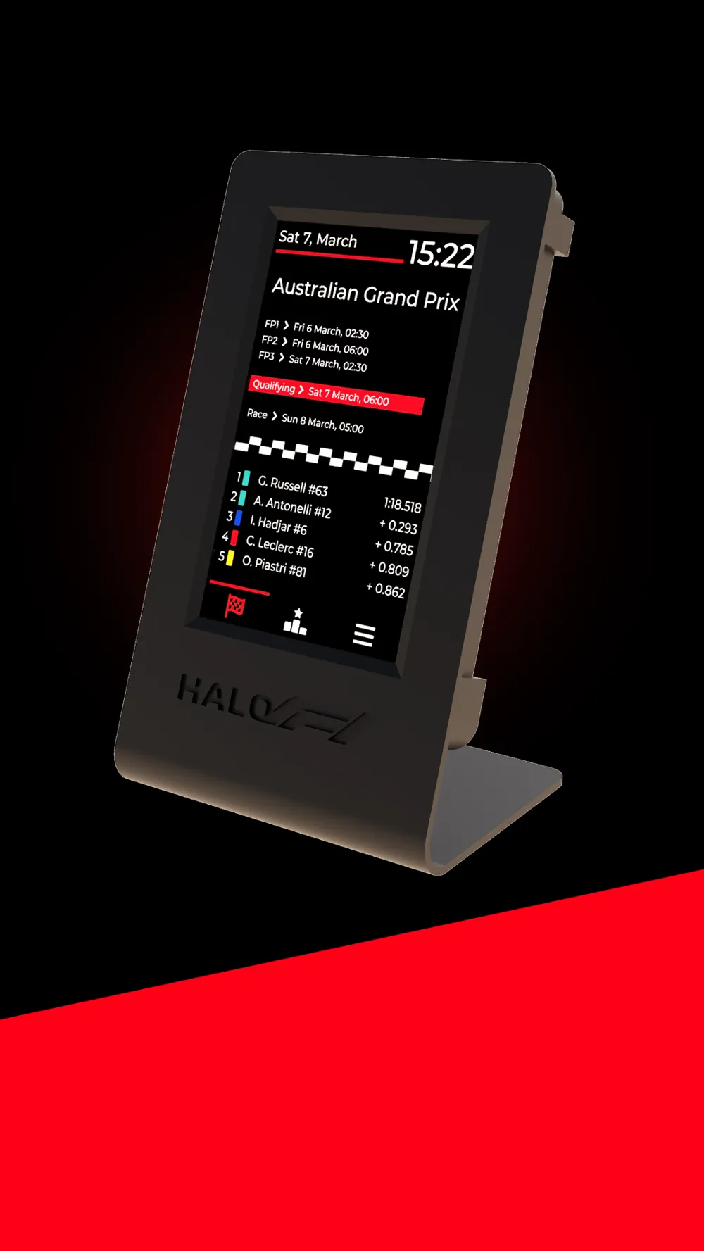 "Halo F1" - Your F1 Desktop Companion - Free 3D Print Model - MakerWorld