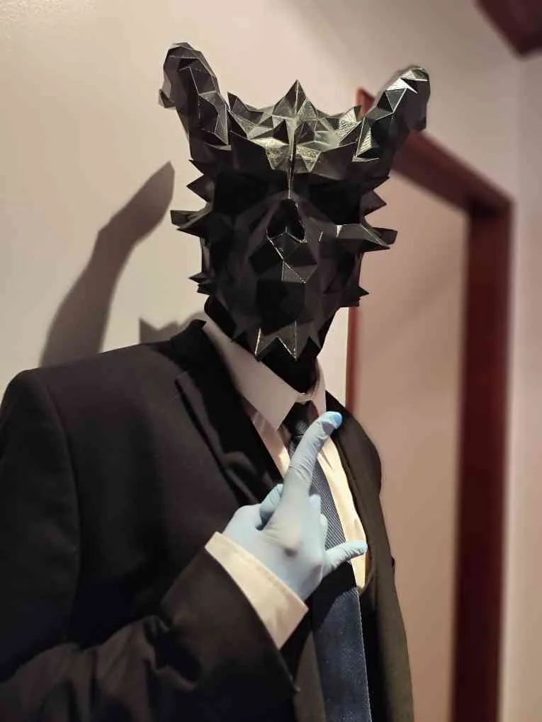 PayDay 2 Death Wish Skull LOW POLY by Hinfy149 - MakerWorld PayDay 2 Death Wish Skull LOW POLY by Hinfy149 - MakerWorld