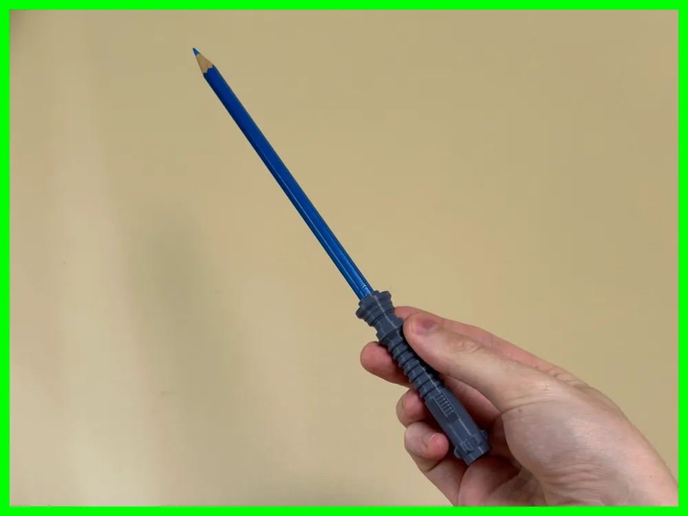 Star Wars Lightsaber Pencil Extenders by Blue Kiwi MakerWorld: Download ...