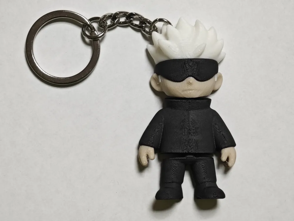 Satoru Gojo Mini Flexi – Articulated Anime Figure - Free 3D Print Model ...