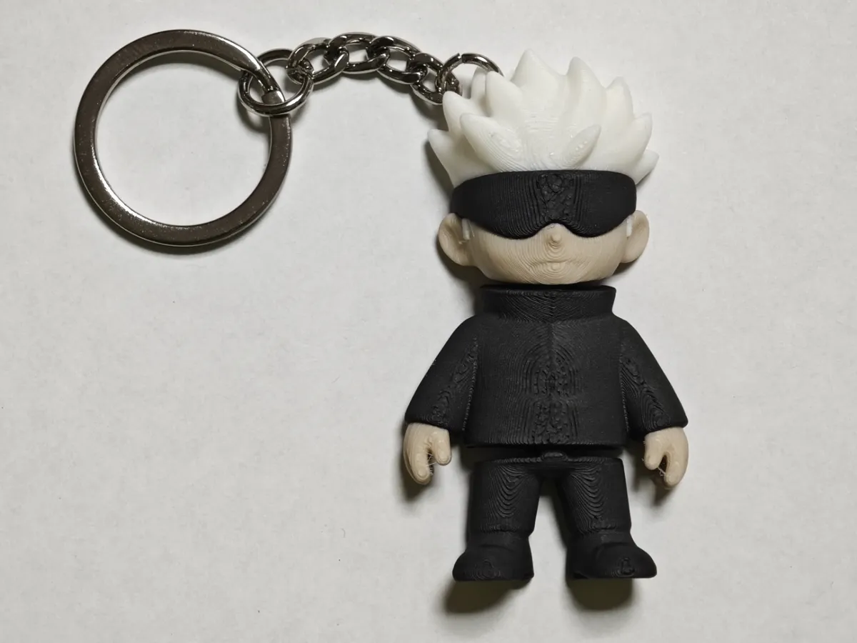 Satoru Gojo Mini Flexi – Articulated Anime Figure - Free 3D Print Model ...