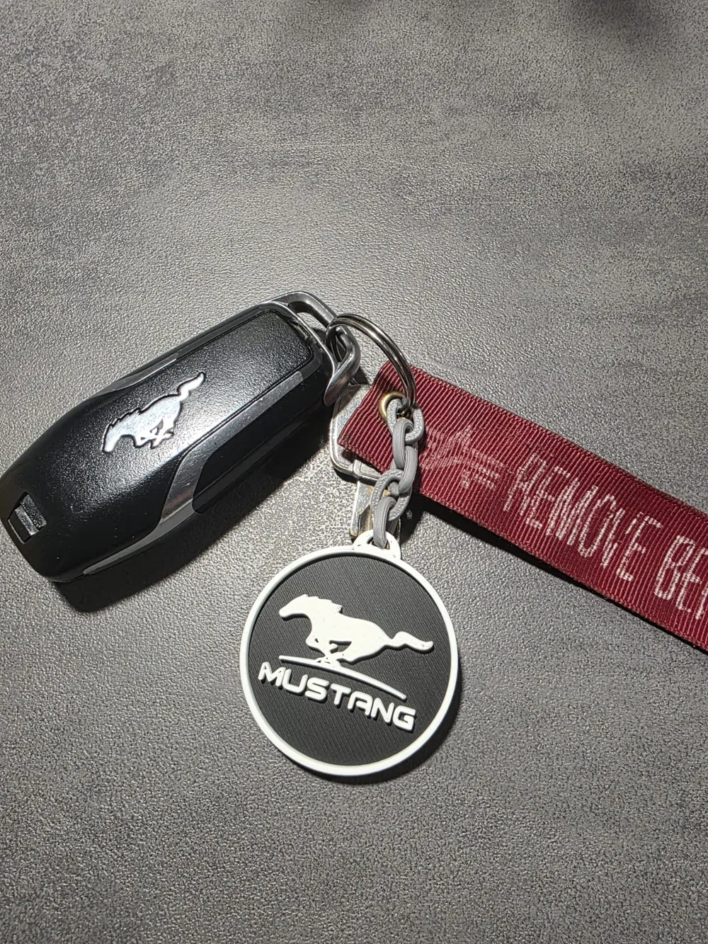 Mustang Keychain - Free 3D Print Model - MakerWorld