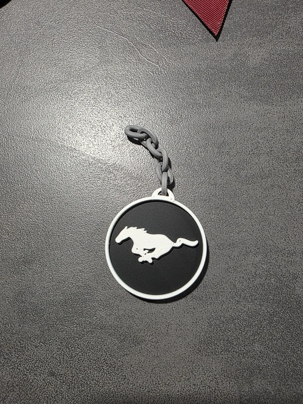 Mustang Keychain - Free 3D Print Model - MakerWorld