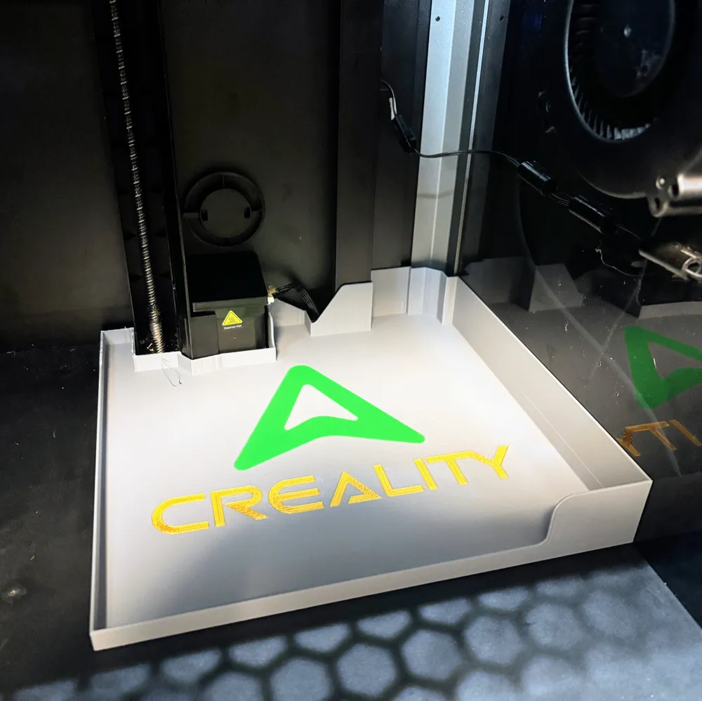 Creality K1 Max Poop Tray for CFS Upgrade Purge by Man of Mystery Intl ...