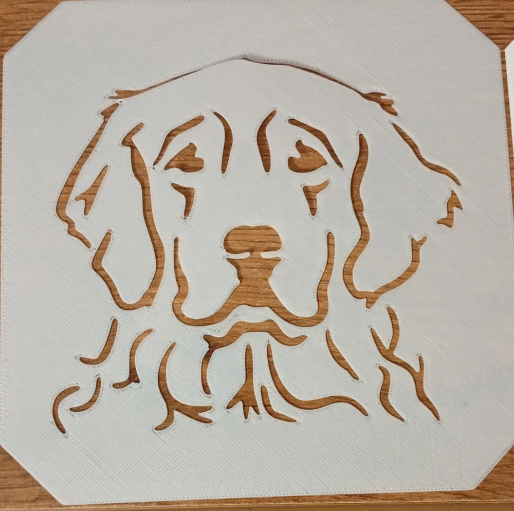 5x Dogs Stencil Template by Andulka - MakerWorld