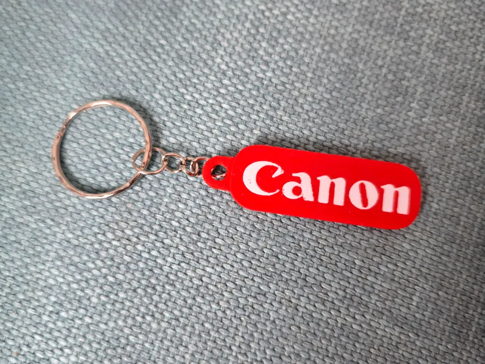 Canon Logo Camera Keychain Art by FRANKIE 3D PRINT MakerWorld: Download ...