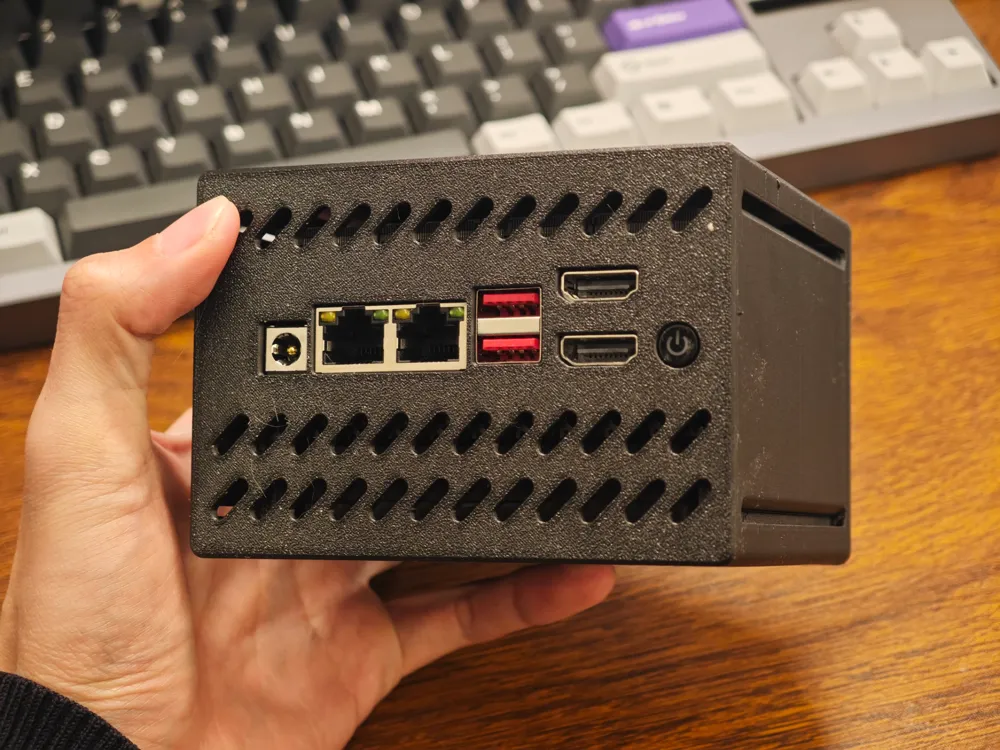 CWWK P5 N100 All-Flash NAS Case by Lu - MakerWorld