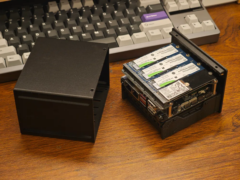 CWWK P5 N100 All-Flash NAS Case by Lu - MakerWorld