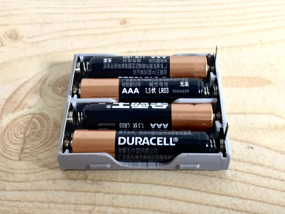 battery holder for AAA batteries by Dk.B MakerWorld: Download Free 3D ...