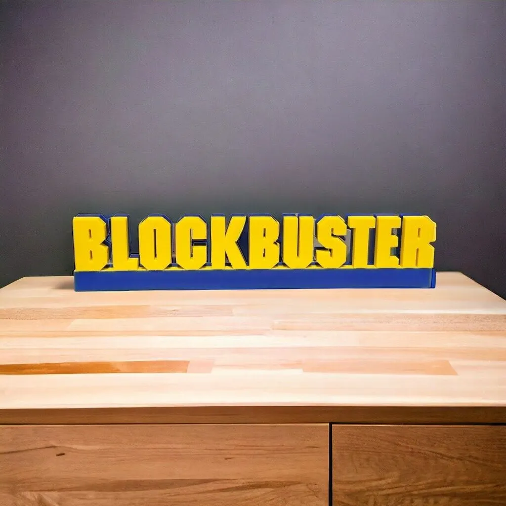 Blockbuster sign by Dimitris - MakerWorld
