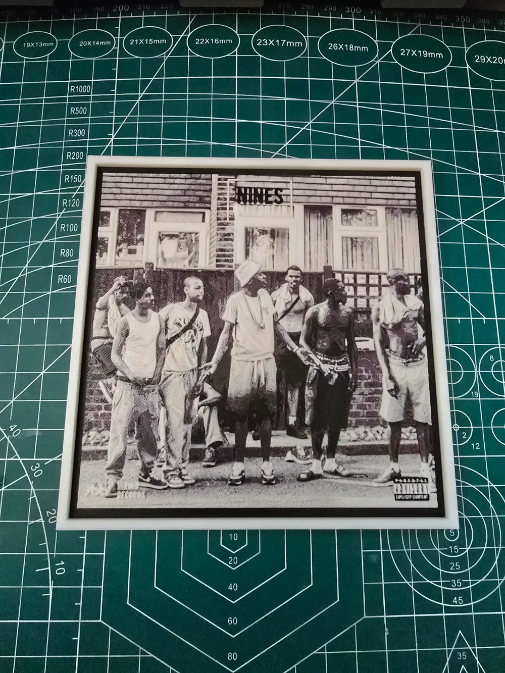 Nines "One Foot In" Album - Hueforge Art by Lumpy3D - MakerWorld