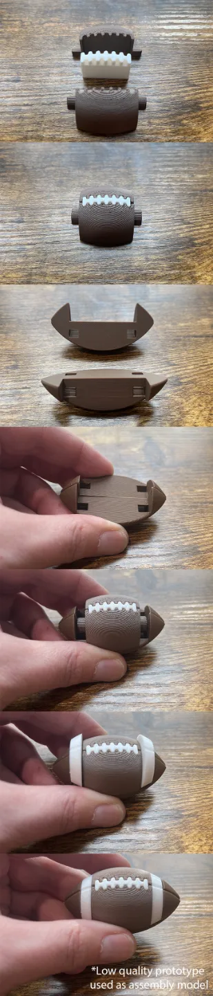 Football by Scott Miller MakerWorld: Download Free 3D Models