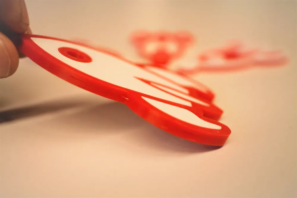 Rocket keychain by makerhek - MakerWorld