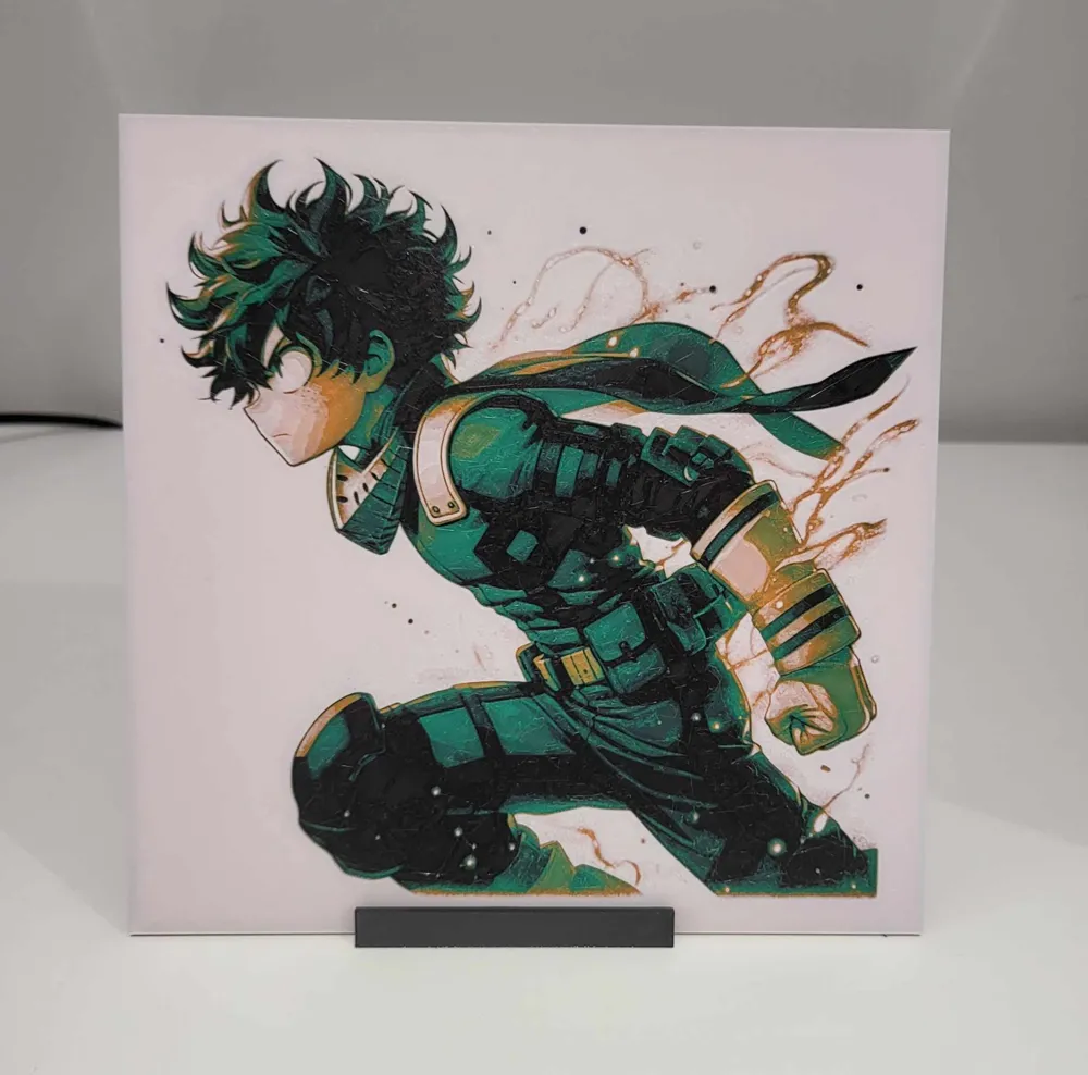Deku My Hero Academia 4 Color by The Door Guy MakerWorld: Download Free ...