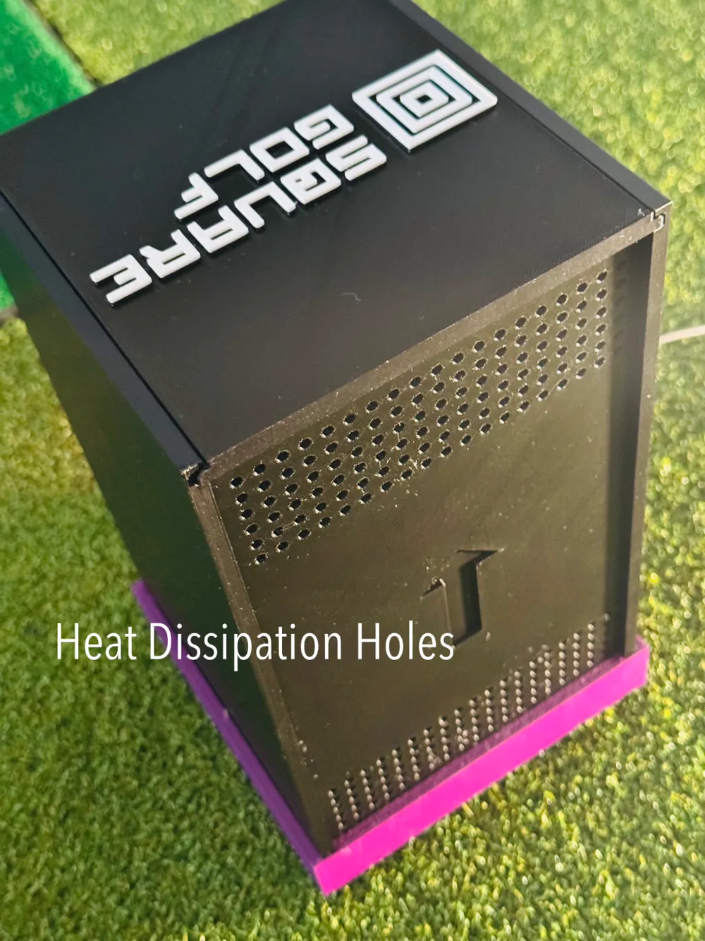 Square Golf Launch Monitor protection case V1 - Free 3D Print Model ...