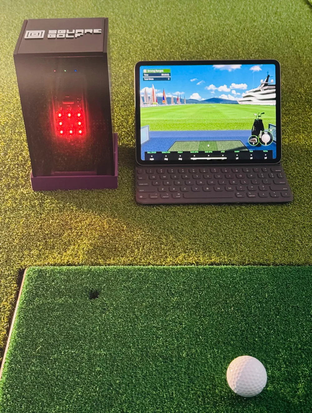 Square Golf Launch Monitor protection case V1 - Free 3D Print Model ...