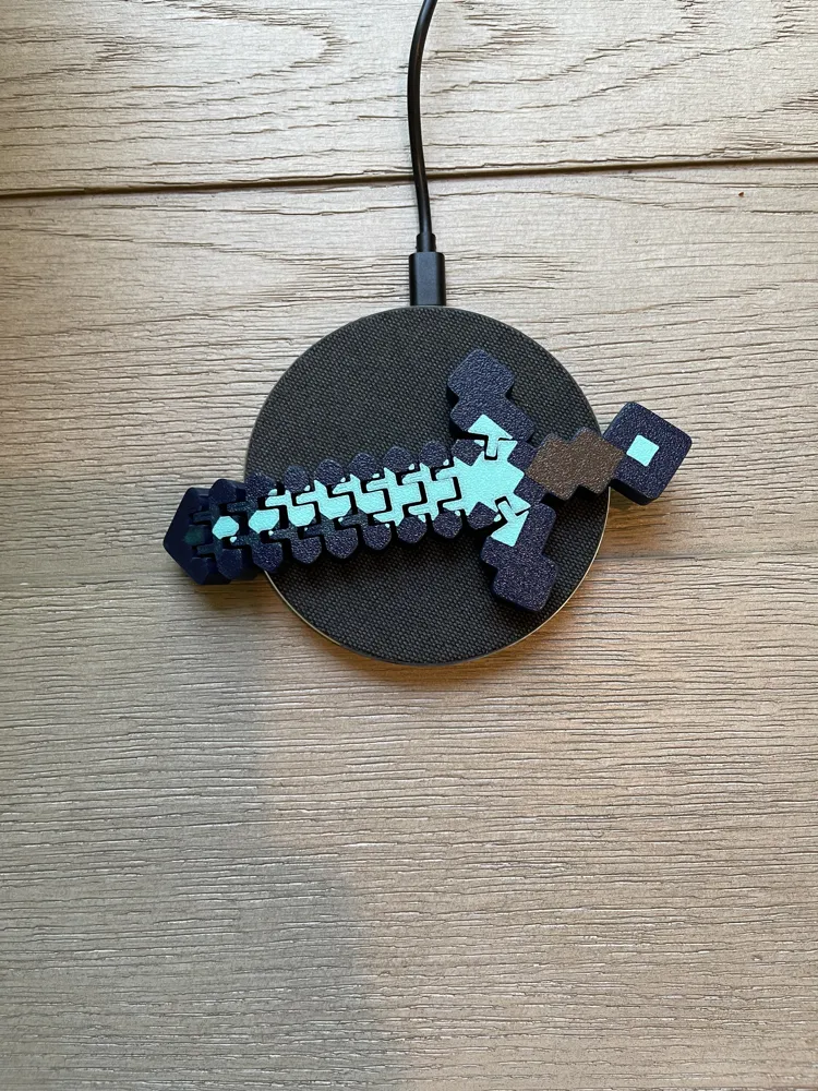 Flexi Minecraft Sword by Nimburs MakerWorld: Download Free 3D Models