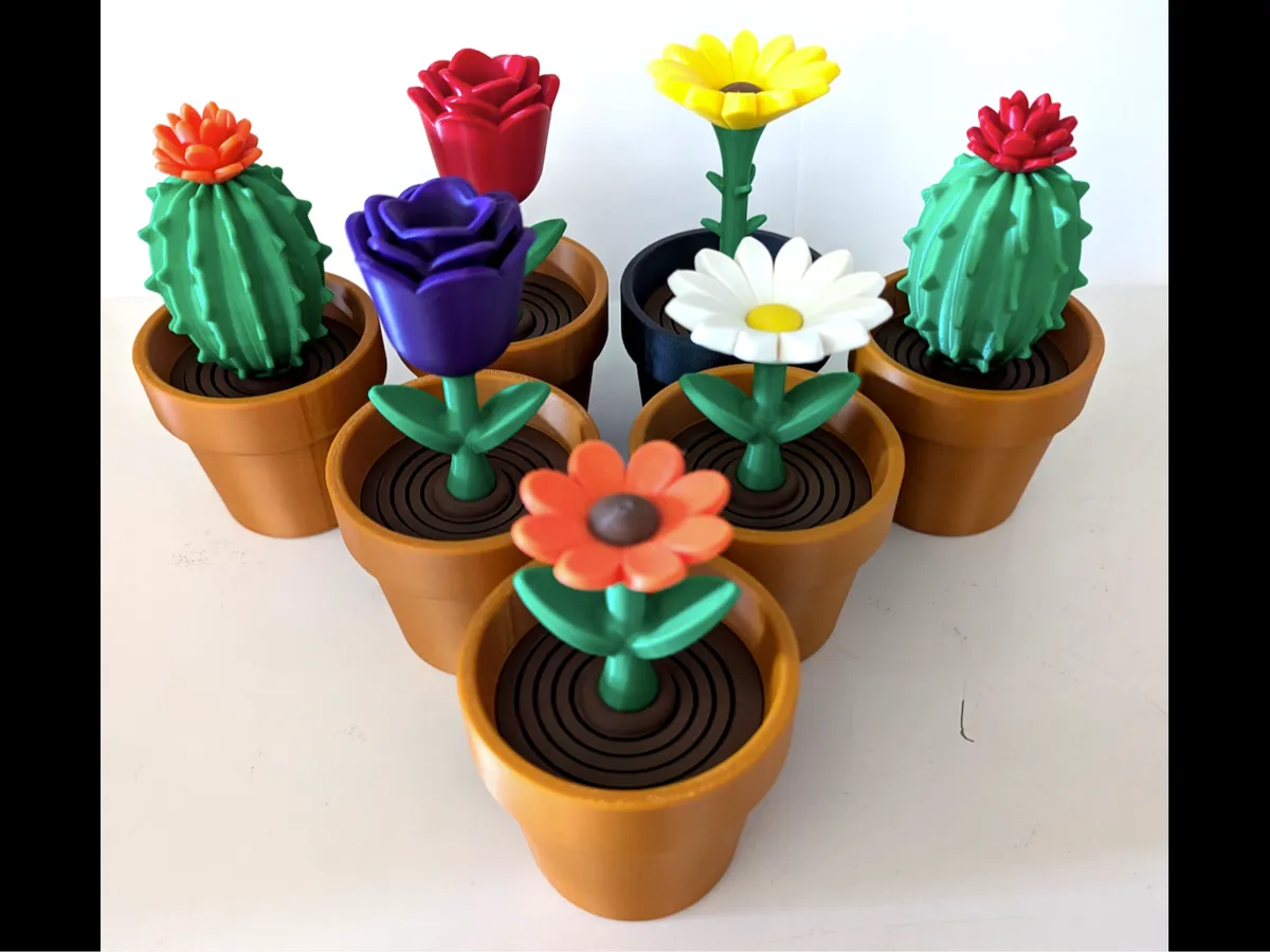 Designer-Tischpflanzen Geschenkidee für Zuhause – Kostenloses 3D ...