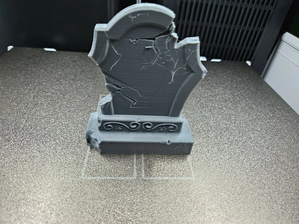Graveyard Tombstones Halloween Decoration - Free 3D Print Model ...