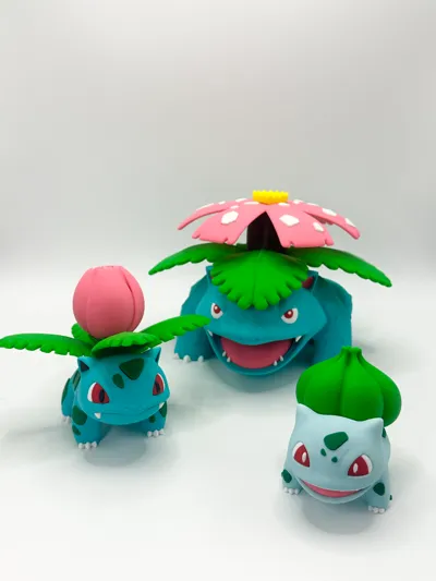 Venusaur Pokémon #003 Venusaur: 1:12.5 Scale Assembled Edition with ...