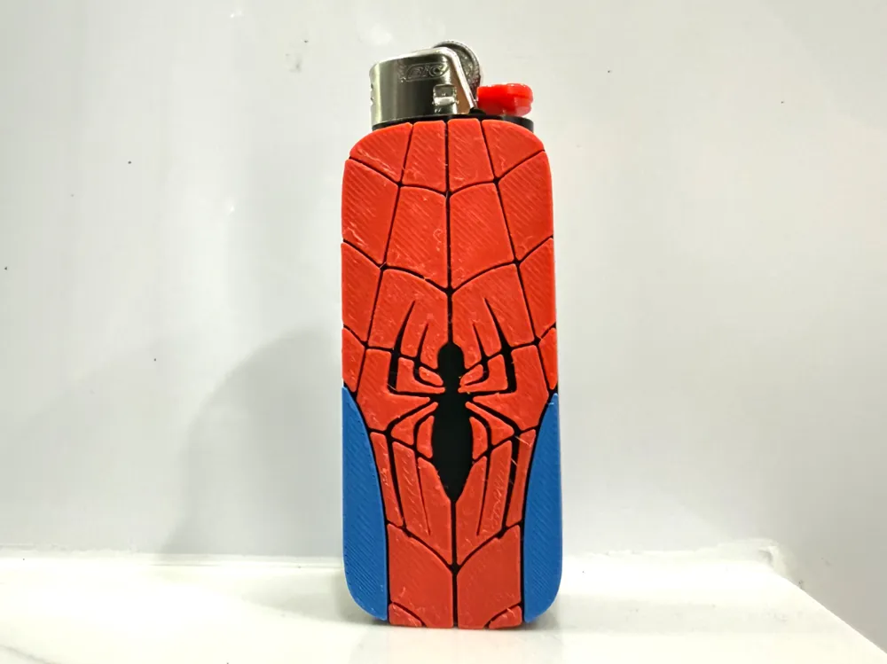 Spider-Man lighter case - Free 3D Print Model - MakerWorld