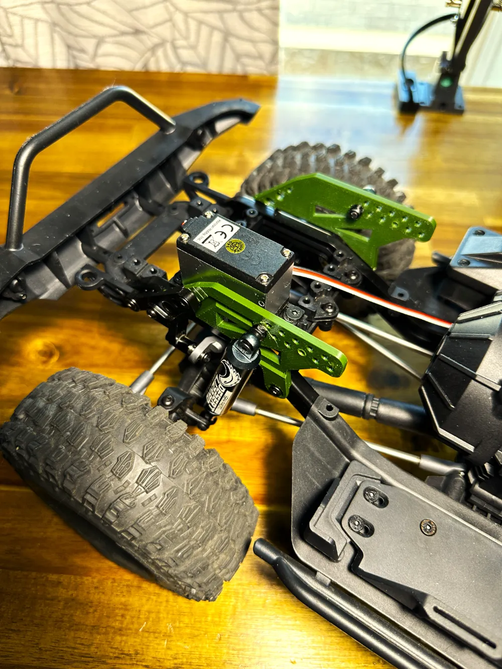 Axial SCX10 III Front Shock Towers - Base Camp - Free 3D Print Model ...