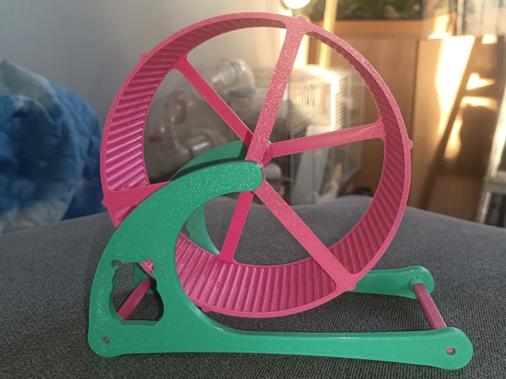 Hamster Wheel 140mm - Free 3D Print Model - MakerWorld