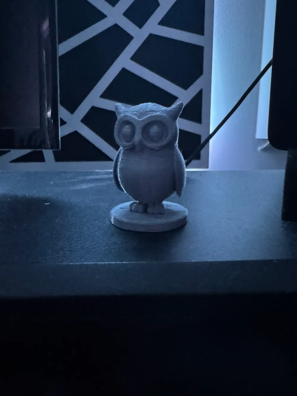 Cute Round Owl Statue - 3D Printable Decor by Maker Flow - MakerWorld