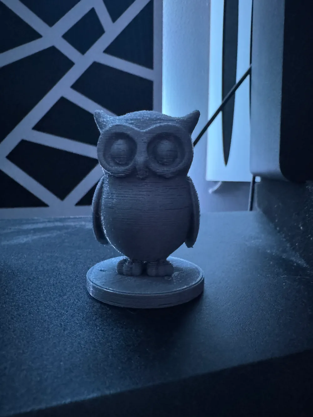 Cute Round Owl Statue - 3D Printable Decor by Maker Flow - MakerWorld
