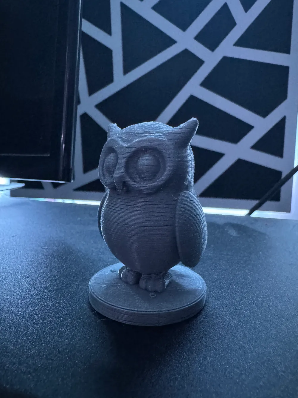 Cute Round Owl Statue - 3D Printable Decor by Maker Flow - MakerWorld