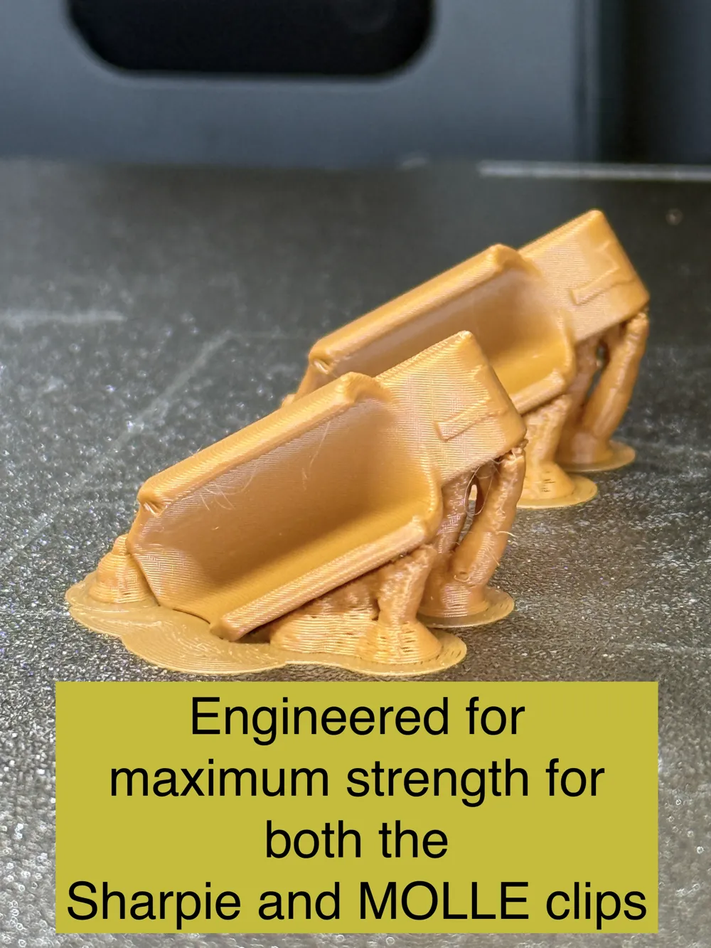 MOLLE Clip for Sharpie Permanent Markers - Free 3D Print Model - MakerWorld