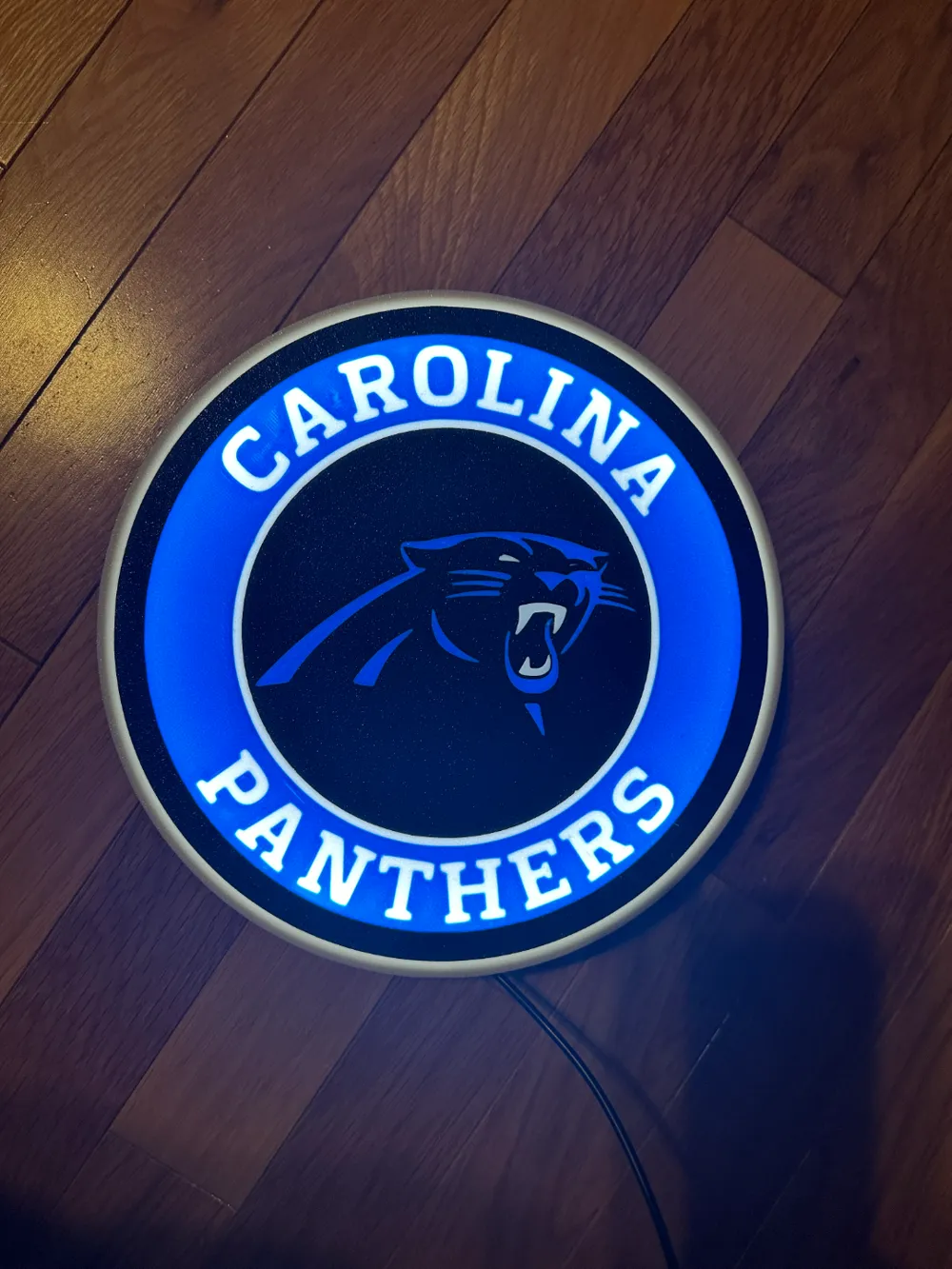 Carolina Panthers Light box by Rich C - MakerWorld