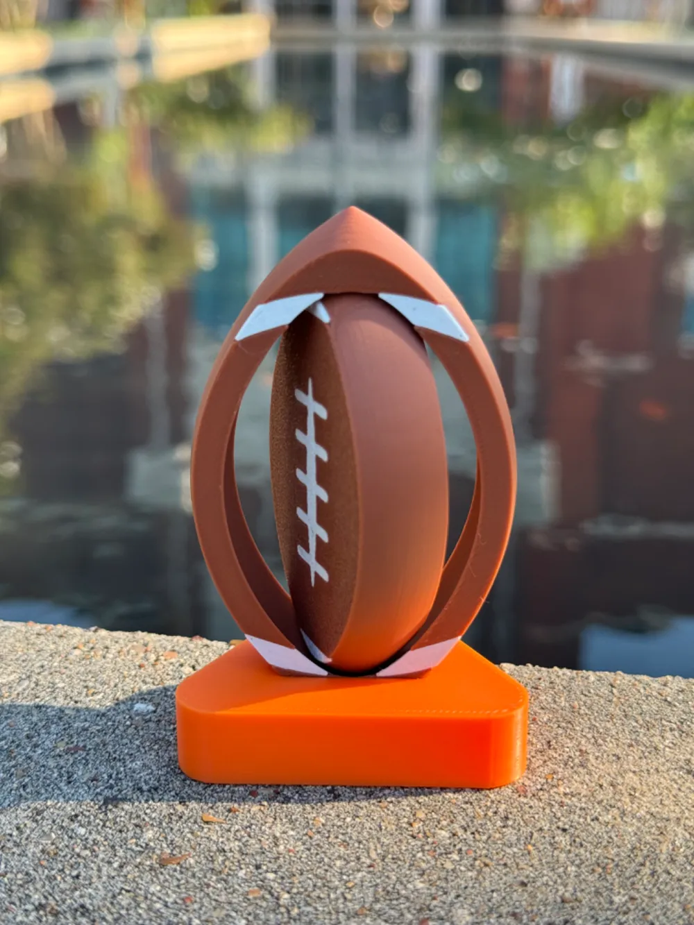 Football Spinner Fidget by OUAeroEngr - MakerWorld