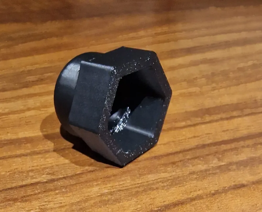Nut cap for 19mm nut by Joni Pietilä - MakerWorld