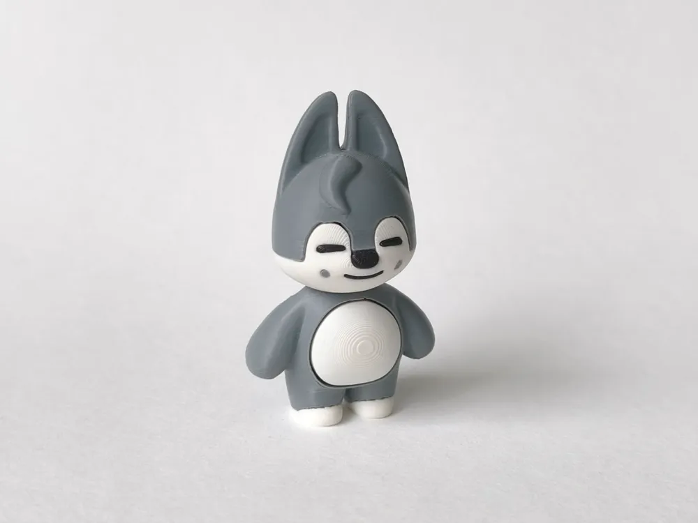 SKZOO Stray Kids Clicker de Wolf Chan - Modelo de impresión 3D gratuito ...