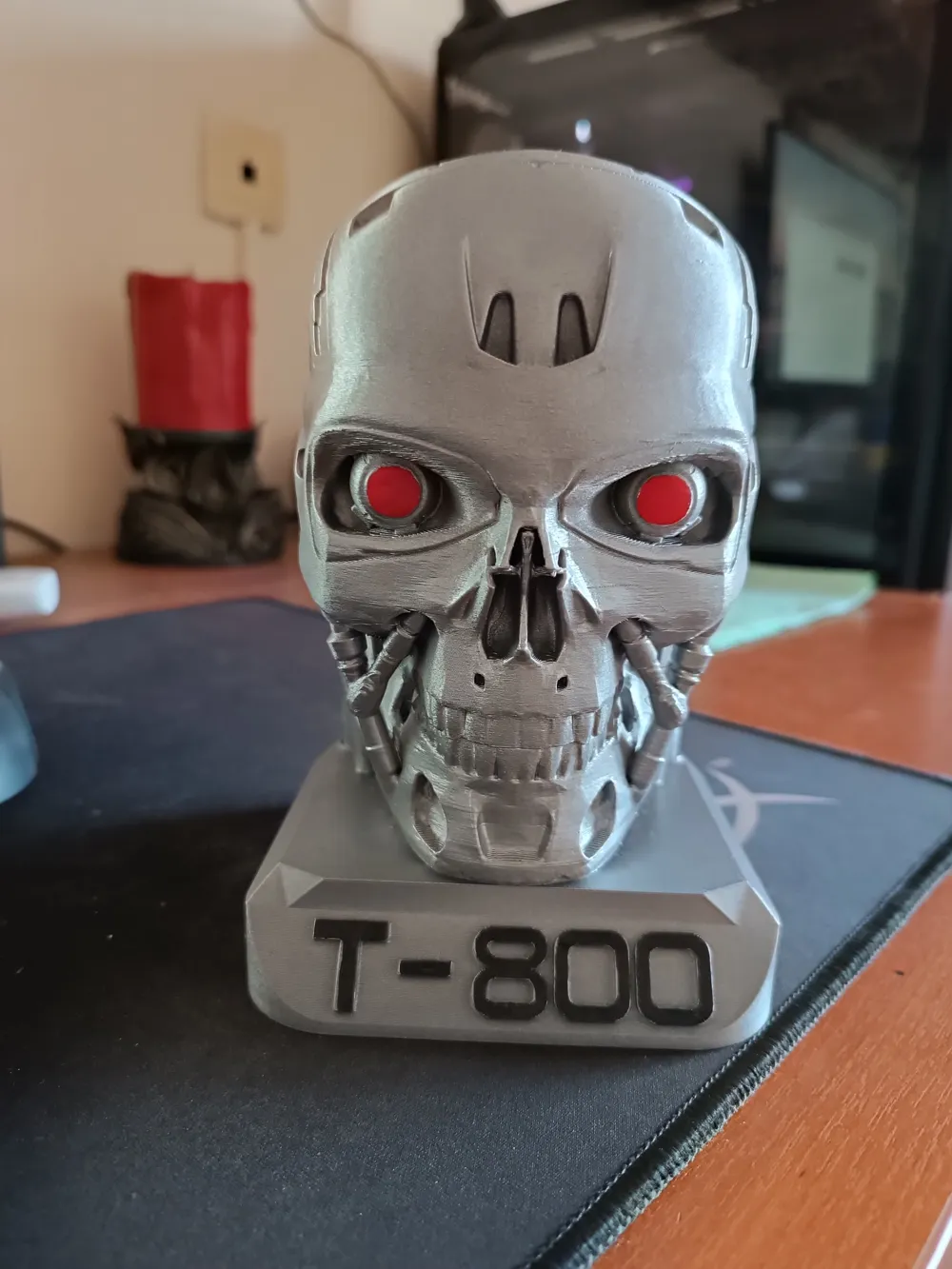 T800 Smooth Terminator Endoskull Print WithBase Shared by spank7 ...