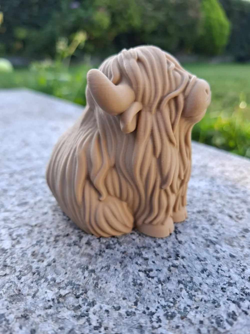Chonky Highland Cow – Seated “Coo” Desk Buddy - Free 3D Print Model ...