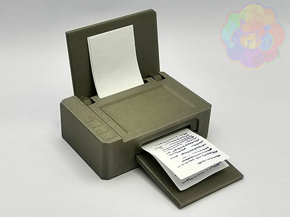 Tiny Printer with Extendable Paper Tray (pip) by IXPatch MakerWorld ...