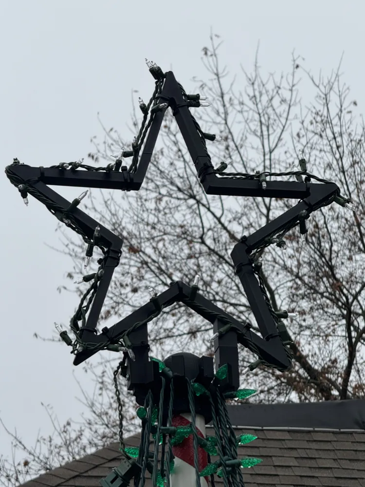 Mega Tree Star Topper by BeardedGing MakerWorld: Download Free 3D Models