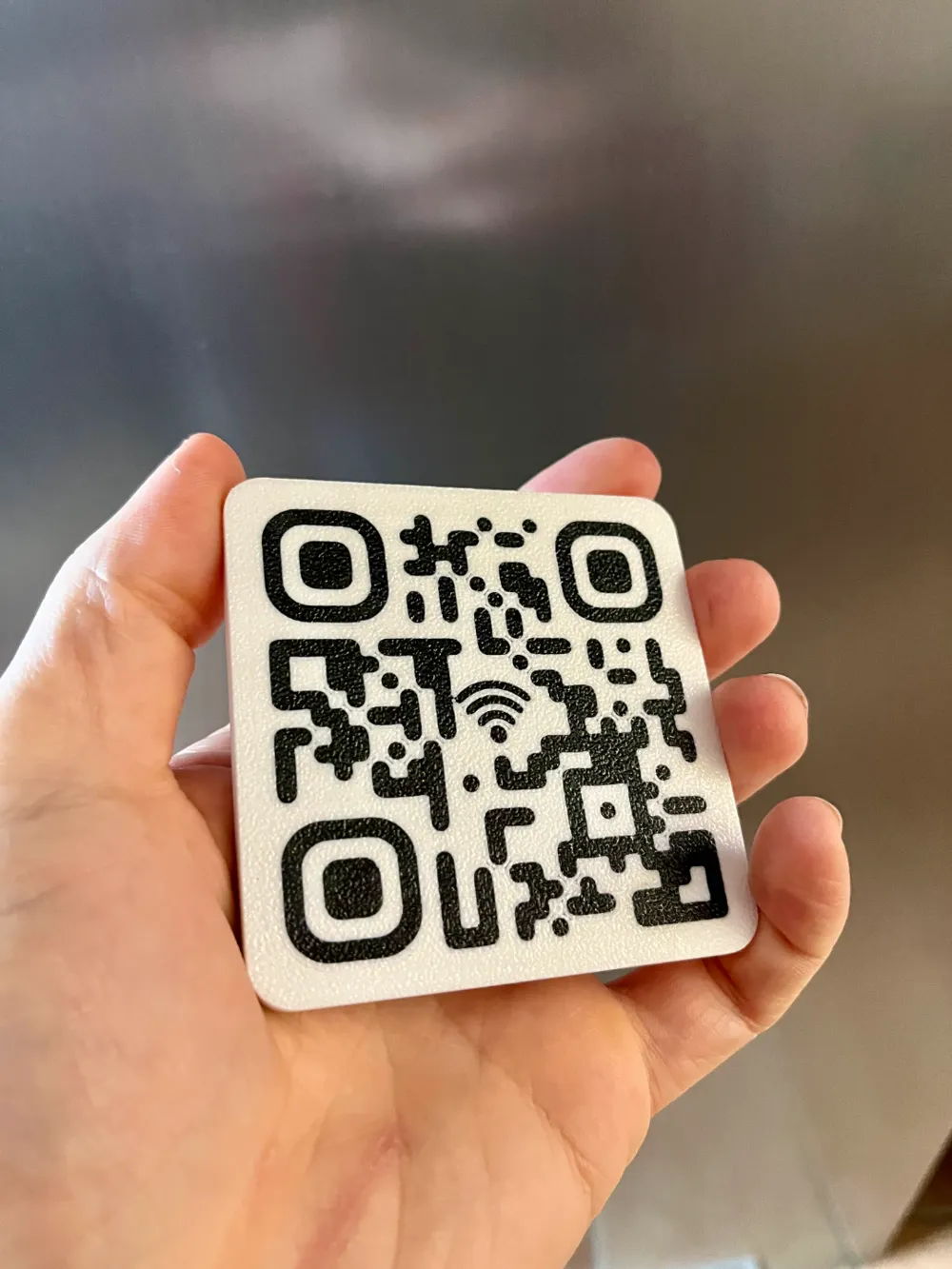 Not exactly a wifi QR code V2 NO ADS Remixed by az - MakerWorld