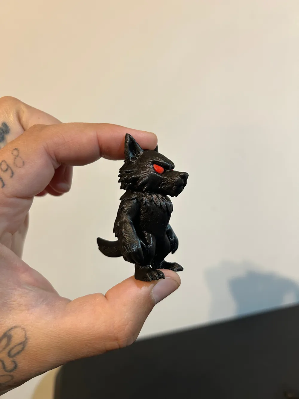 Mini werewolf - No AMS - Toy/Keychain - Free 3D Print Model - MakerWorld