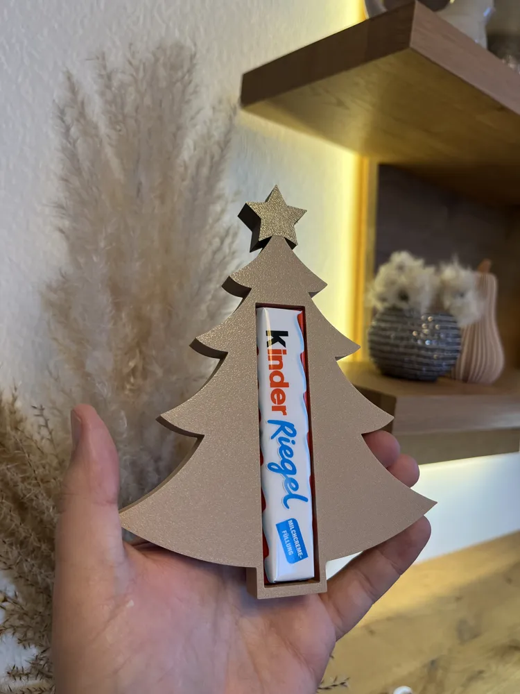 Christmas tree for Kinderriegel & Duplo - Free 3D Print Model - MakerWorld