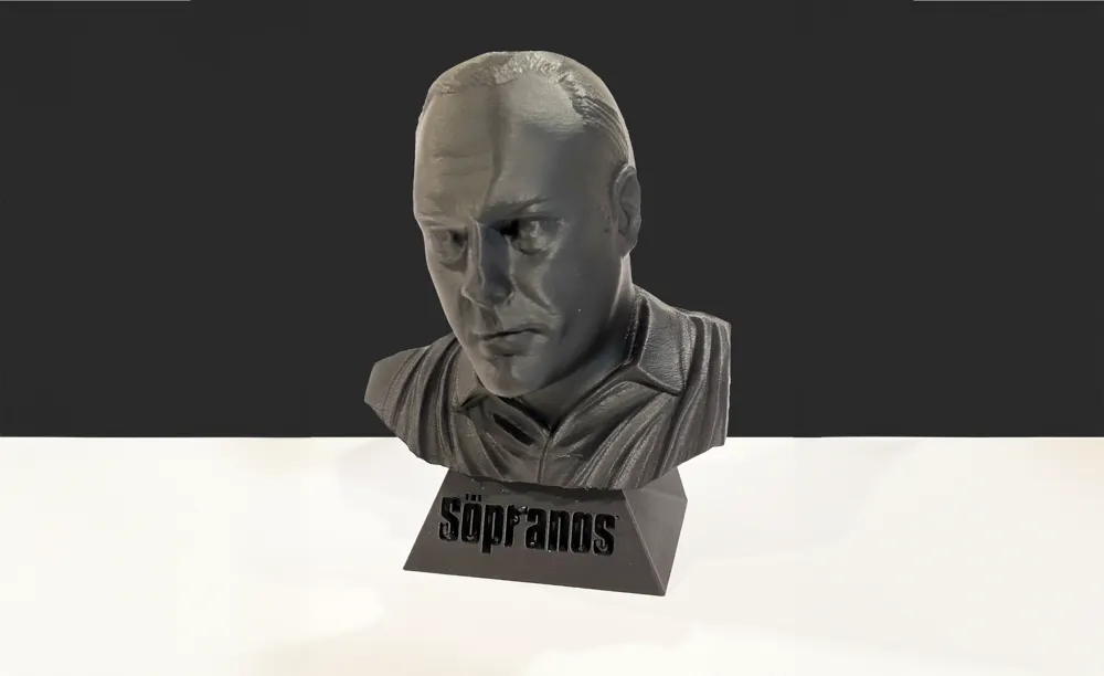 Tony Soprano - The Sopranos Bust Statue - Free 3D Print Model - MakerWorld