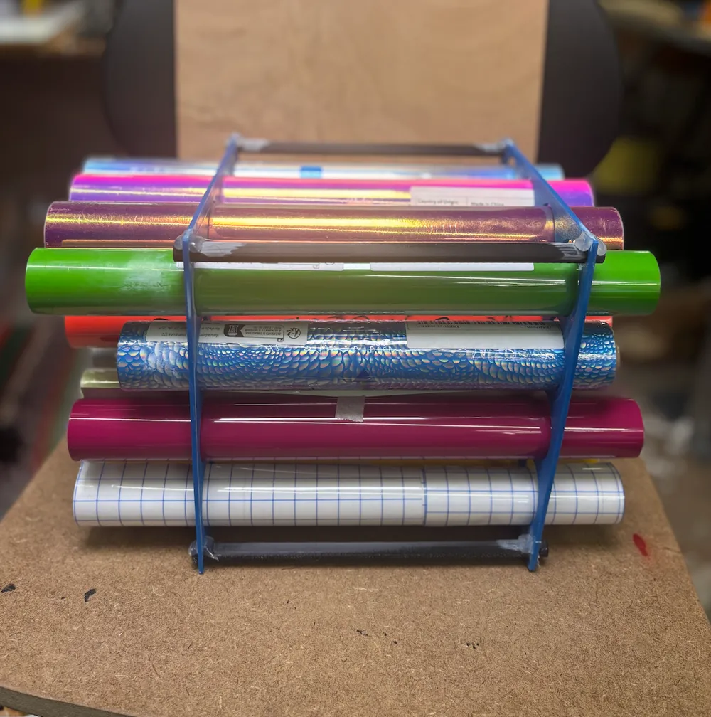 Vinyl Roll Holder by MarioBro - MakerWorld