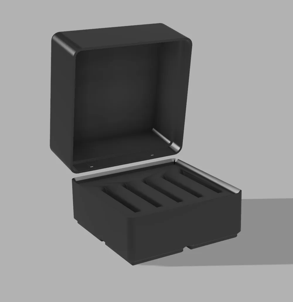 Plates Holder Lid - gridfinity - 5 plates (2x3) by 3D_Fantacyforge ...