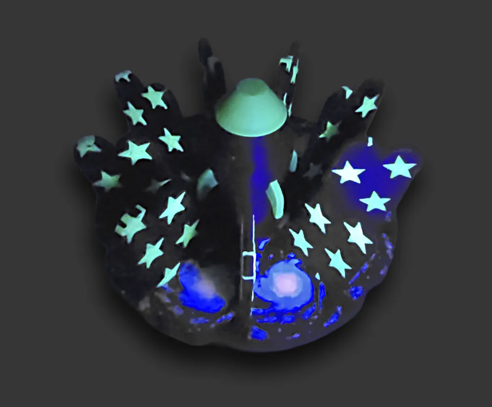 Galaxy Flip Book Zoetrope Spinner - Free 3D Print Model - MakerWorld